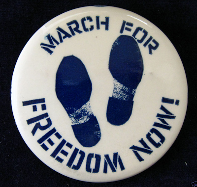 Anonymous Works: Vintage 1960's Civil Rights Buttons