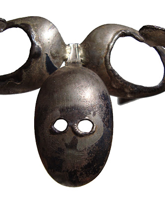 Anonymous Works: 1940's Folk Art Spoon Mask