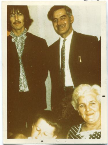 Meet the Beatles for Real: George with the fam