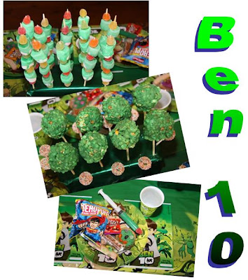 SUPER PARTY FOOD: Ben 10 - Party