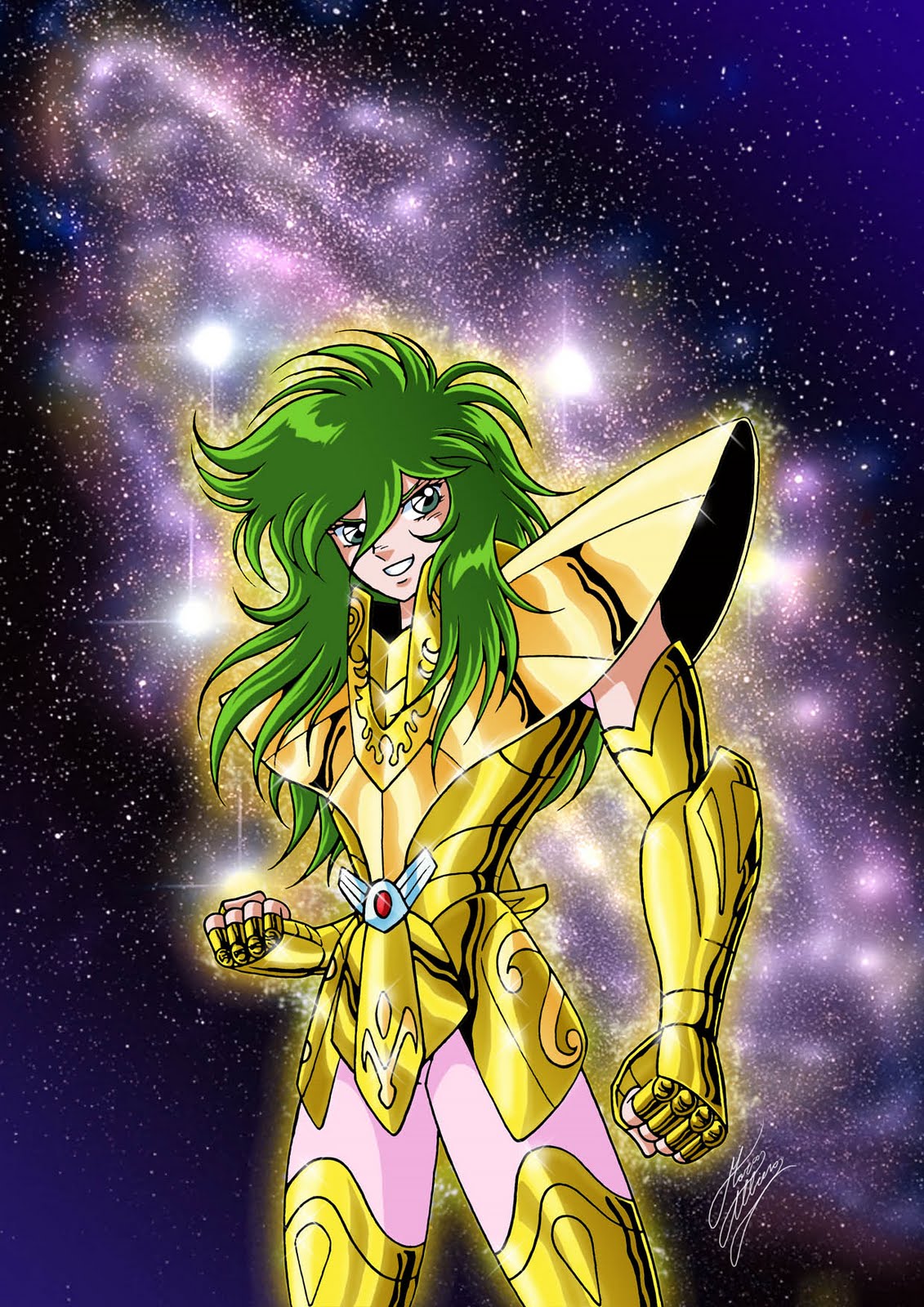 Saint Seiya Zeus (07) | Seiya Pegasus Coloring Pages