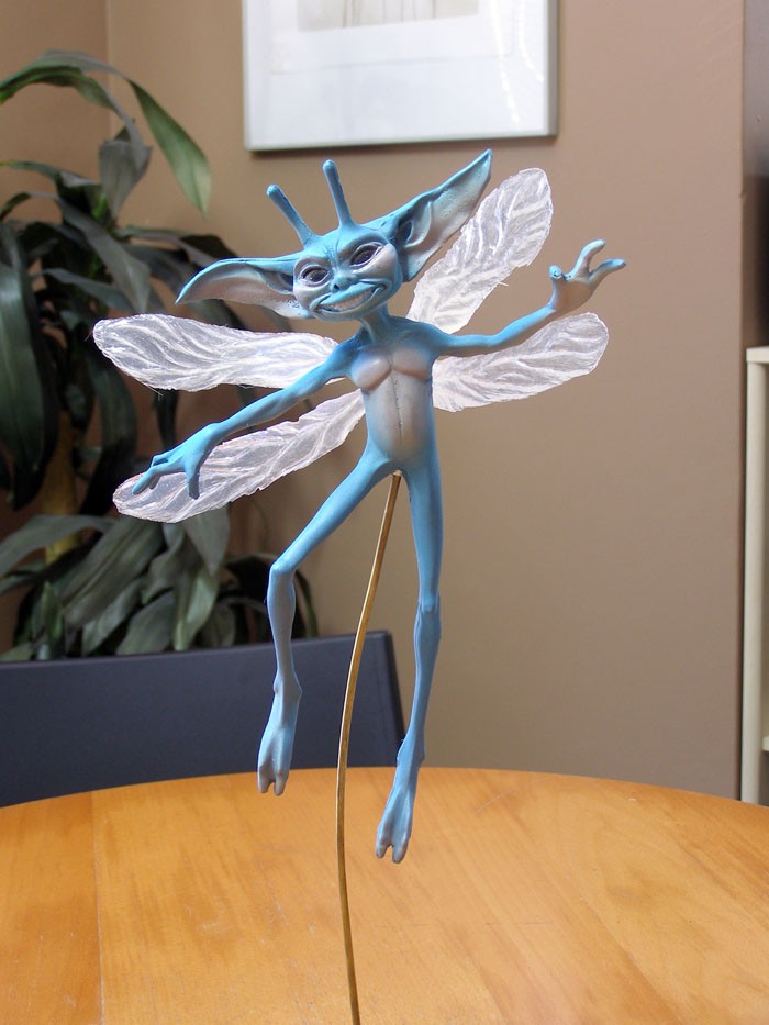 The Midas Touch a.k.a. 3dwizart: Flying Cornish Pixie 10 T x 10 W - by 3dwizart