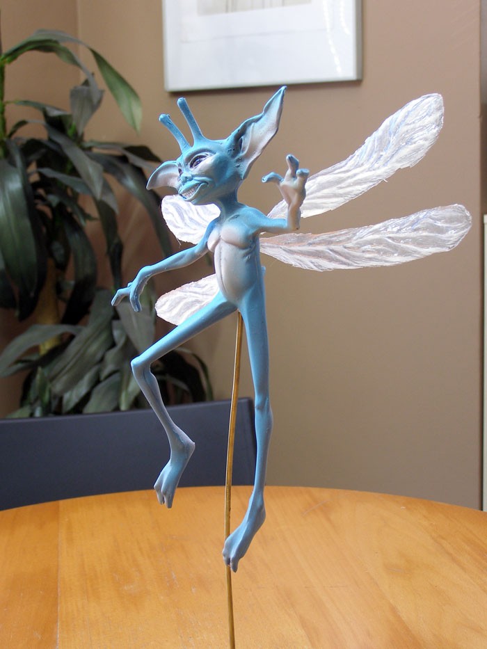 The Midas Touch a.k.a. 3dwizart: Flying Cornish Pixie 10 T x 10 W - by 3dwizart