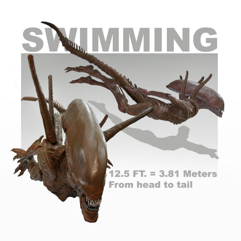 The Midas Touch a.k.a. 3dwizart: Life Size Alien Warrior Model Kit Prop ...