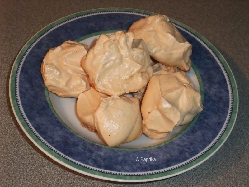 Paprikas Küchenblog: Meringen / Baiser