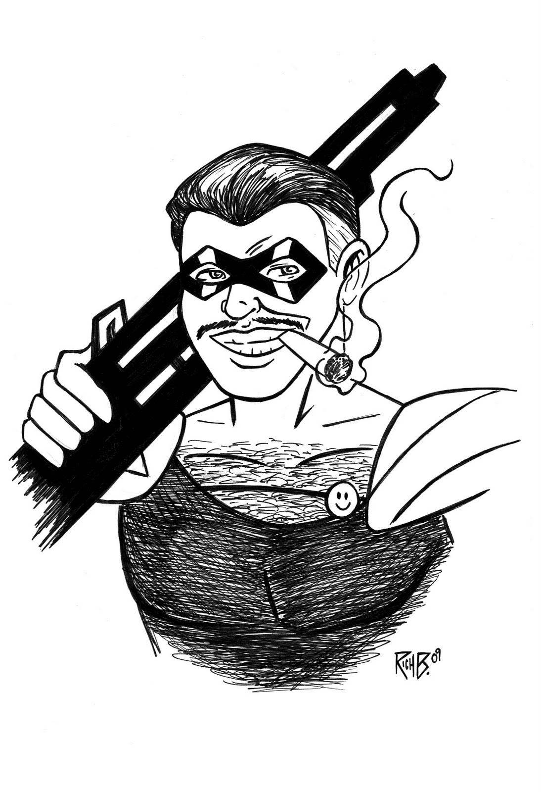 Drumfish Productions: SKETCH A DAY 323-328: THE WATCHMEN