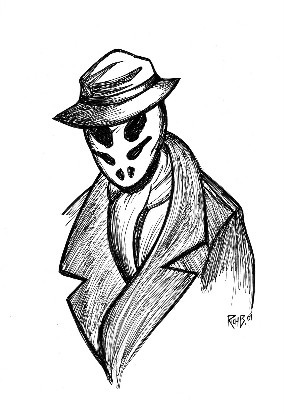 Drumfish Productions: SKETCH A DAY 323-328: THE WATCHMEN
