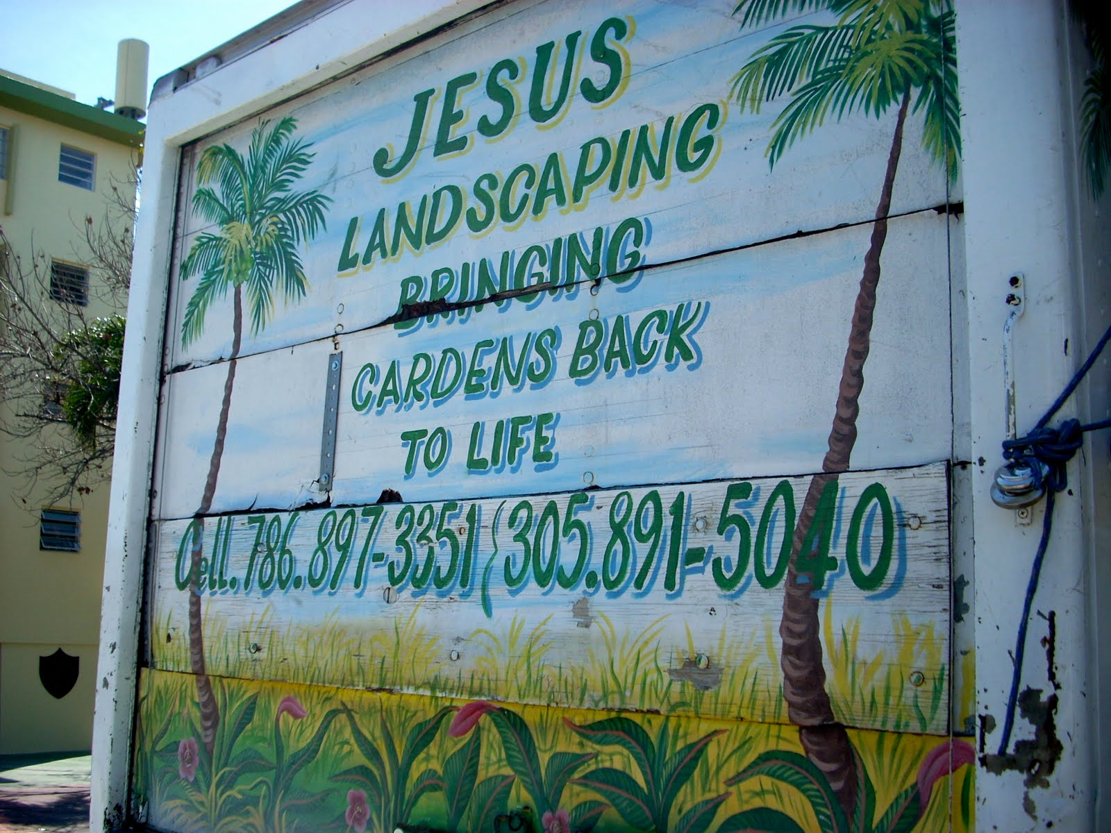 Miriam Levine: Signs in South Beach