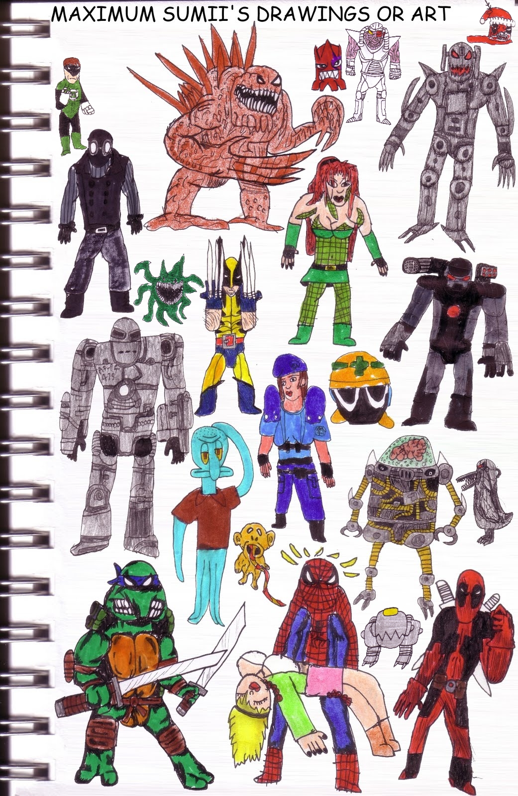 MAXIMUM SUMII: Maximum Sumii's Drawings or Art