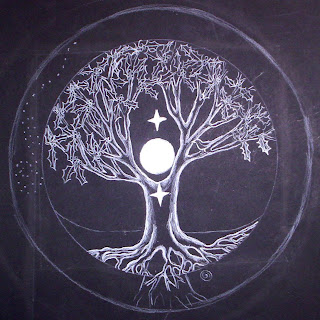 ART FULL MUSINGS: Evolution of a Mandala -Full Moon Mandala