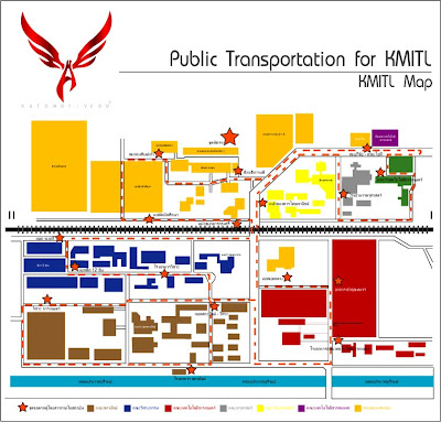 Automotive'DD: KMITL Map and Stoped Points