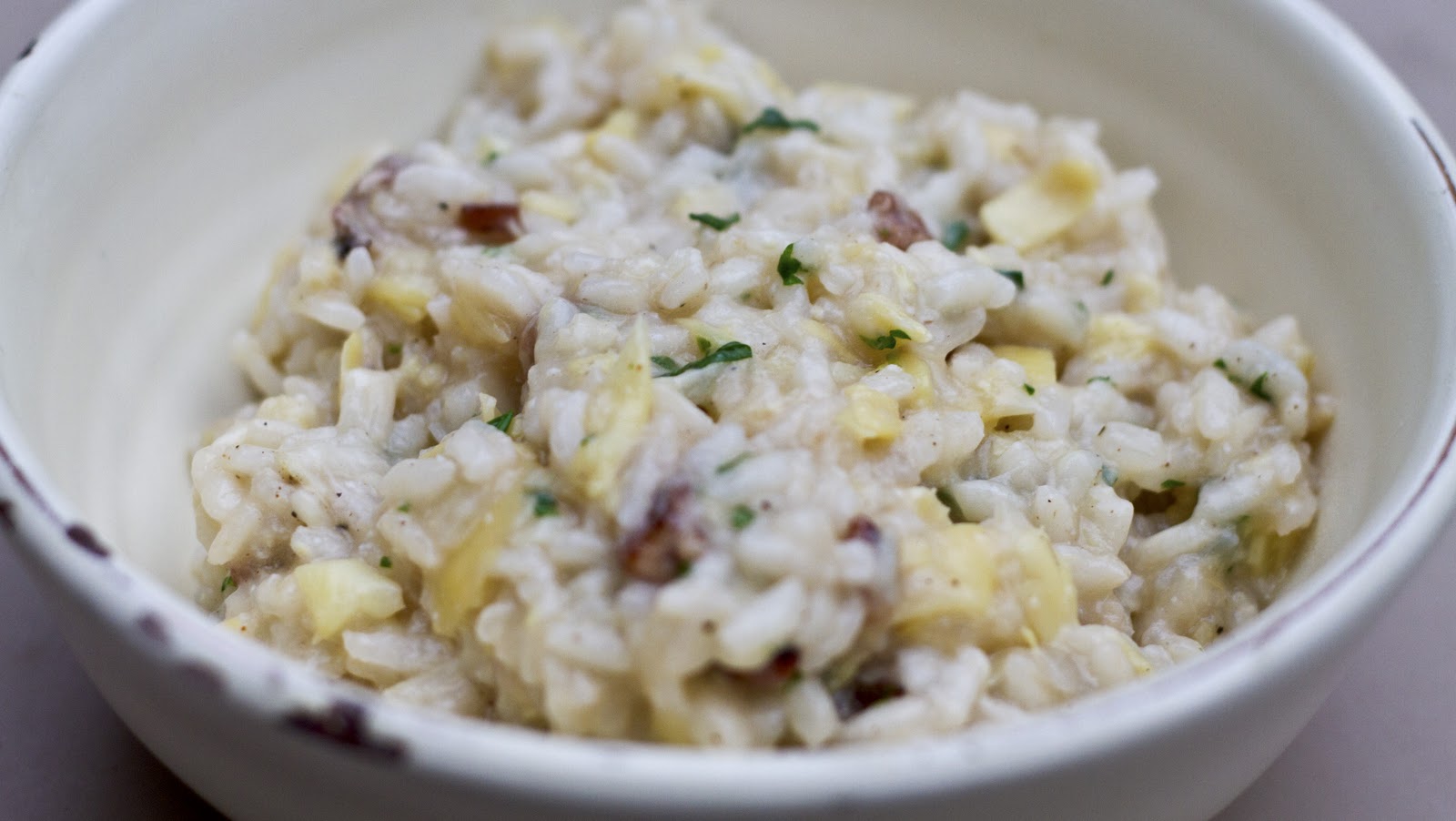 On My Menu: Lemon Artichoke Risotto