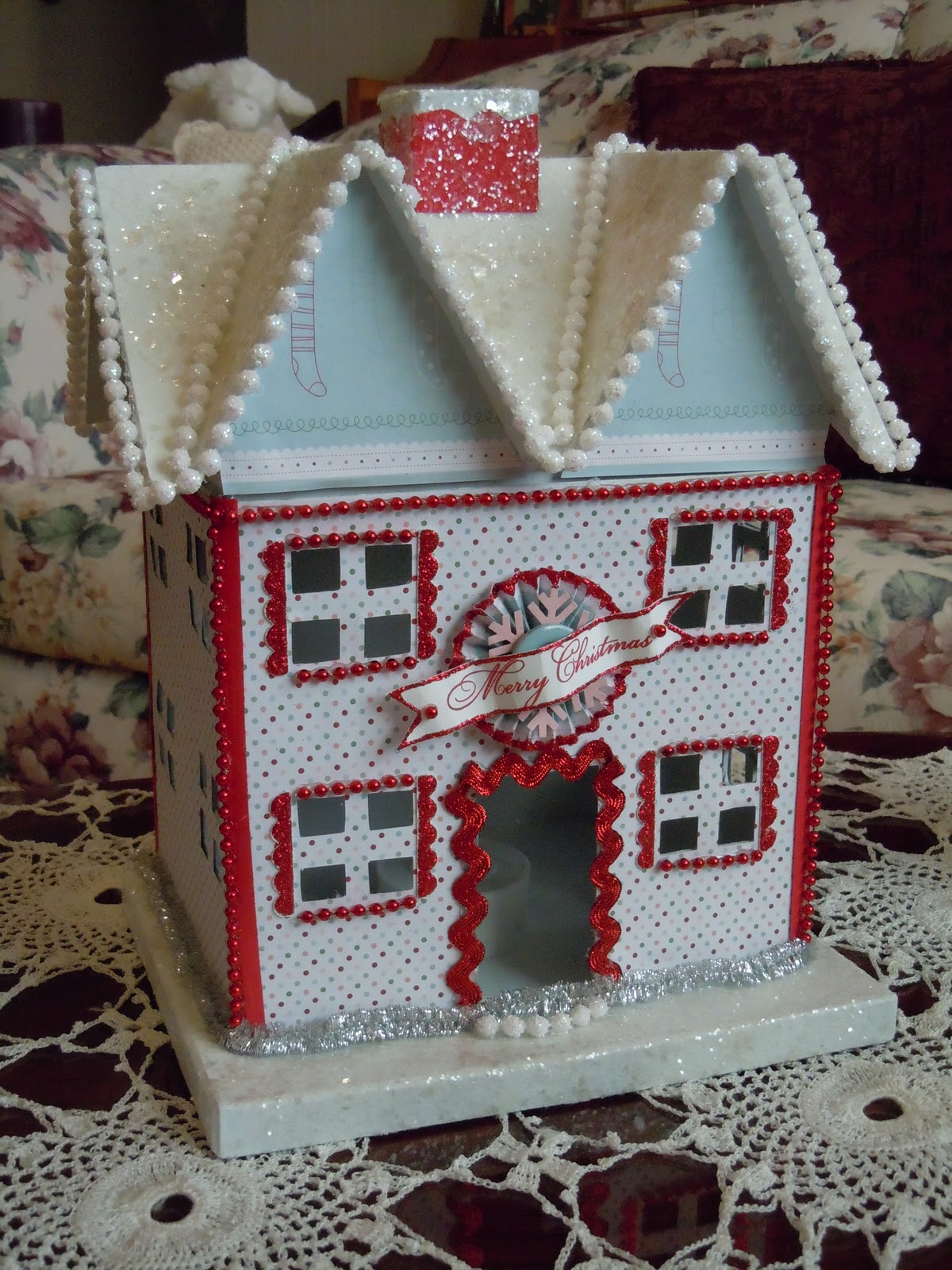 Pretty Inky Paper Crafts: ~ Merry Christmas House