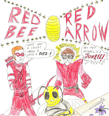 Every Day Is Like Wednesday: The Red Bee has some ideas for Red Bee comics