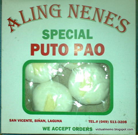 Victual Memo: Puto Pao