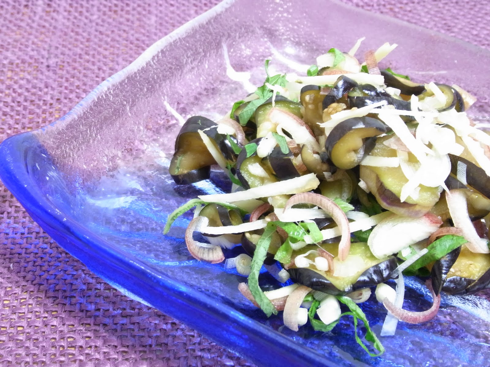 Saffron and Lemons: Shiomomi nasu: Salt-massaged eggplants with ...