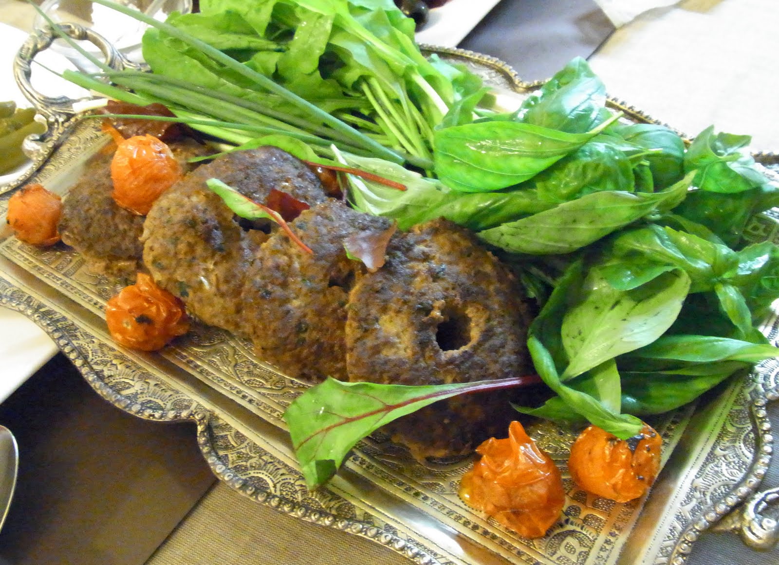 Saffron and Lemons: Persian cooking class: Shami kebab, jewelled rice ...