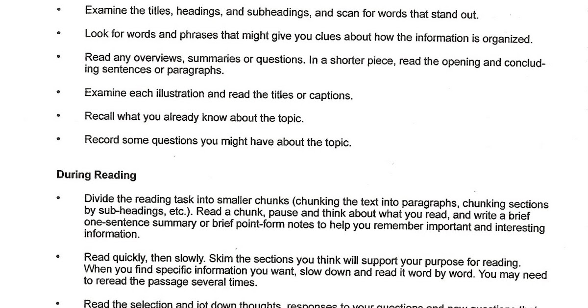 Ms. Boyer's Writing Blog: Tips for Reading Explanatory Text