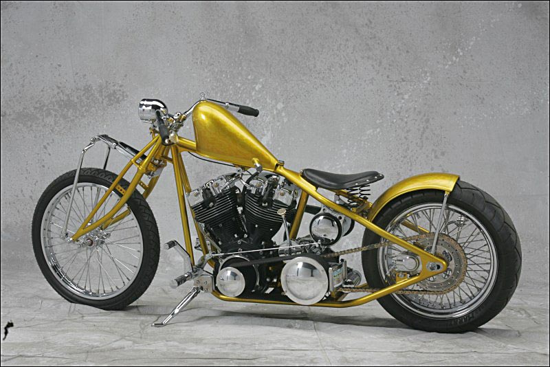 WEED HARDTAIL CHOPPERS/BOBBERS: Nice HD hardtail