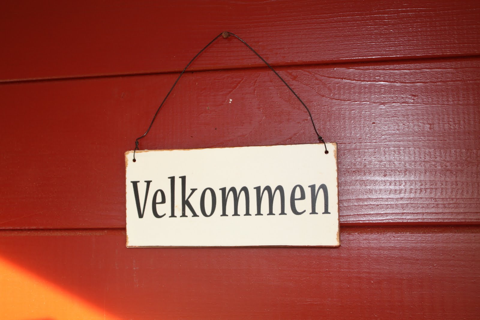 Velkommen