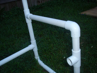 Red Mommy Crafts: PVC Sling Chairs