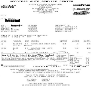 Charlih Chen: Flat tire