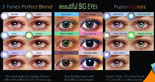 Pictures & Images: Picture of Contact-Lenses-Colors.jpg