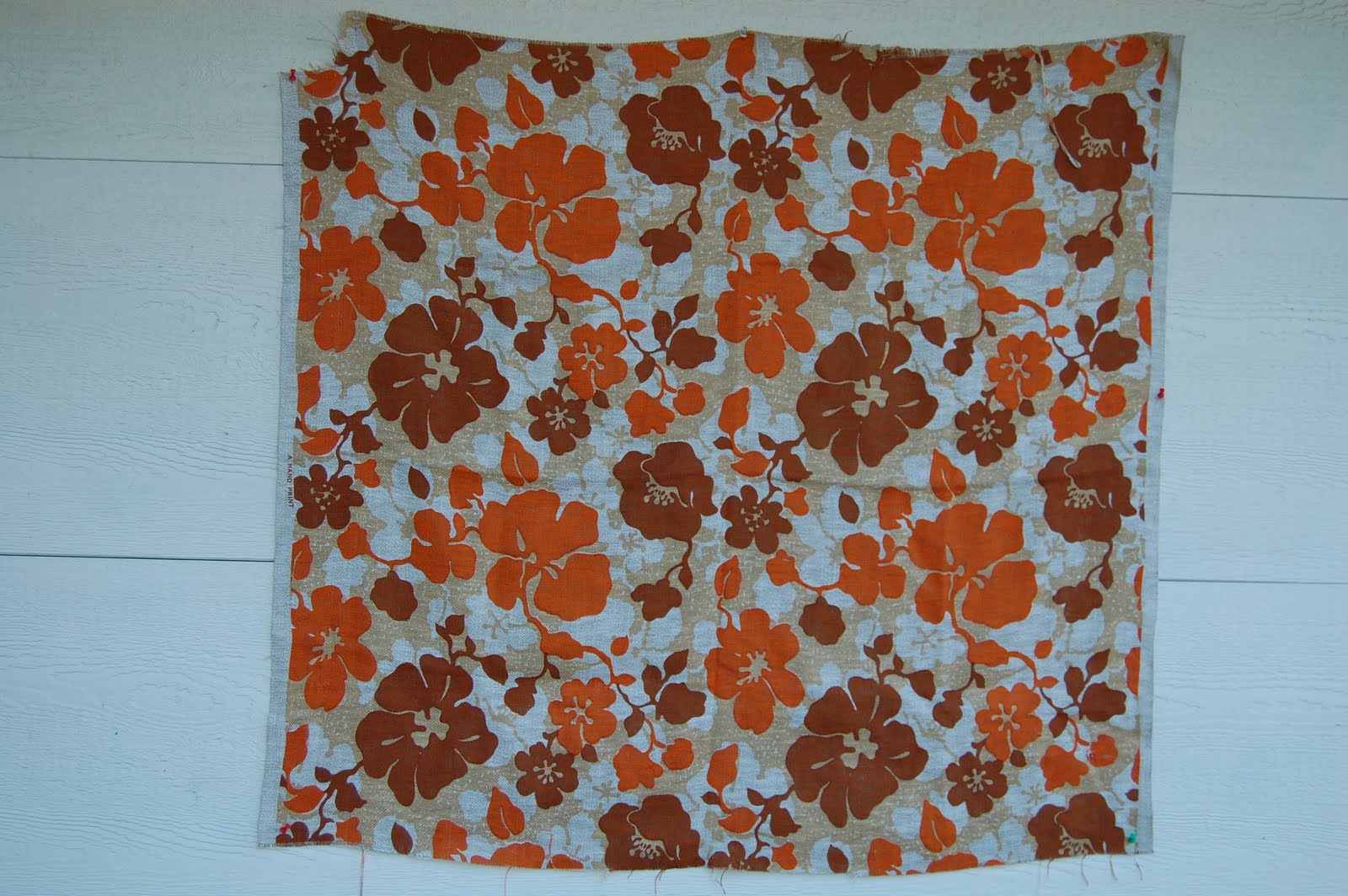 Little House In Paradise: Hand Print Fabric