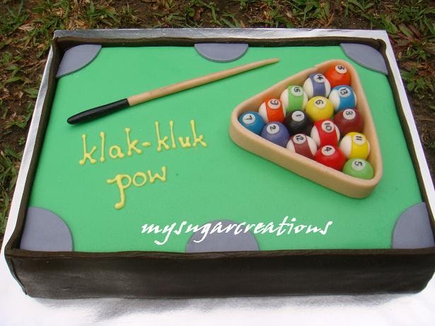 My Sugar Creations (001943746-M): Billiard Cake