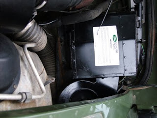 Land Rover 200 Tdi Defender owner: Replacing the Heater Matrix on the ...