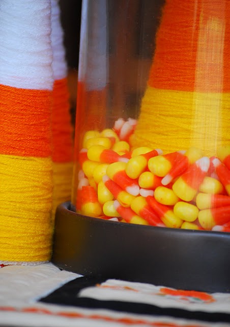 Be Different...Act Normal: Candy Corn Centerpiece