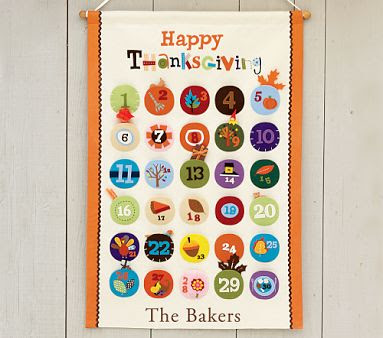Be Different...Act Normal: Thanksgiving Countdown Calendar