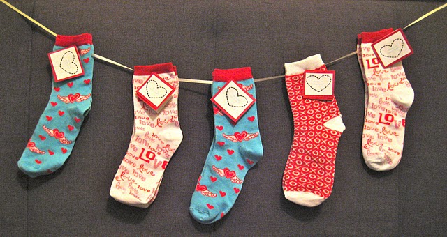 Be Different...Act Normal: Valentine Socks