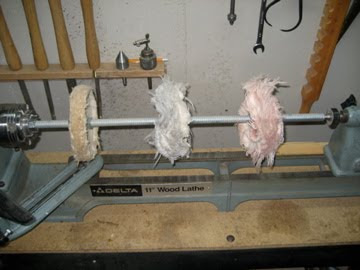 The Rockwell, Beaver, Delta 46-140 Wood Lathe: Making A Buffing Shaft