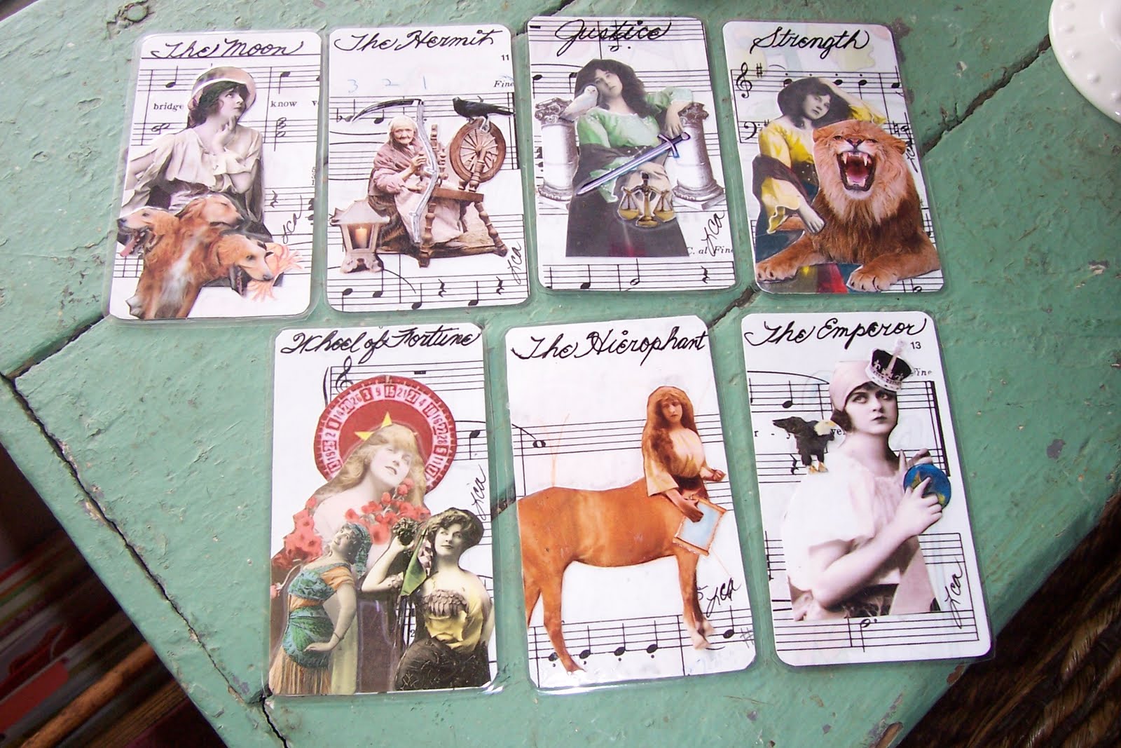 SweetLaraine: New Beautiful Bohemian Gypsy girls handmade tarot cards ...