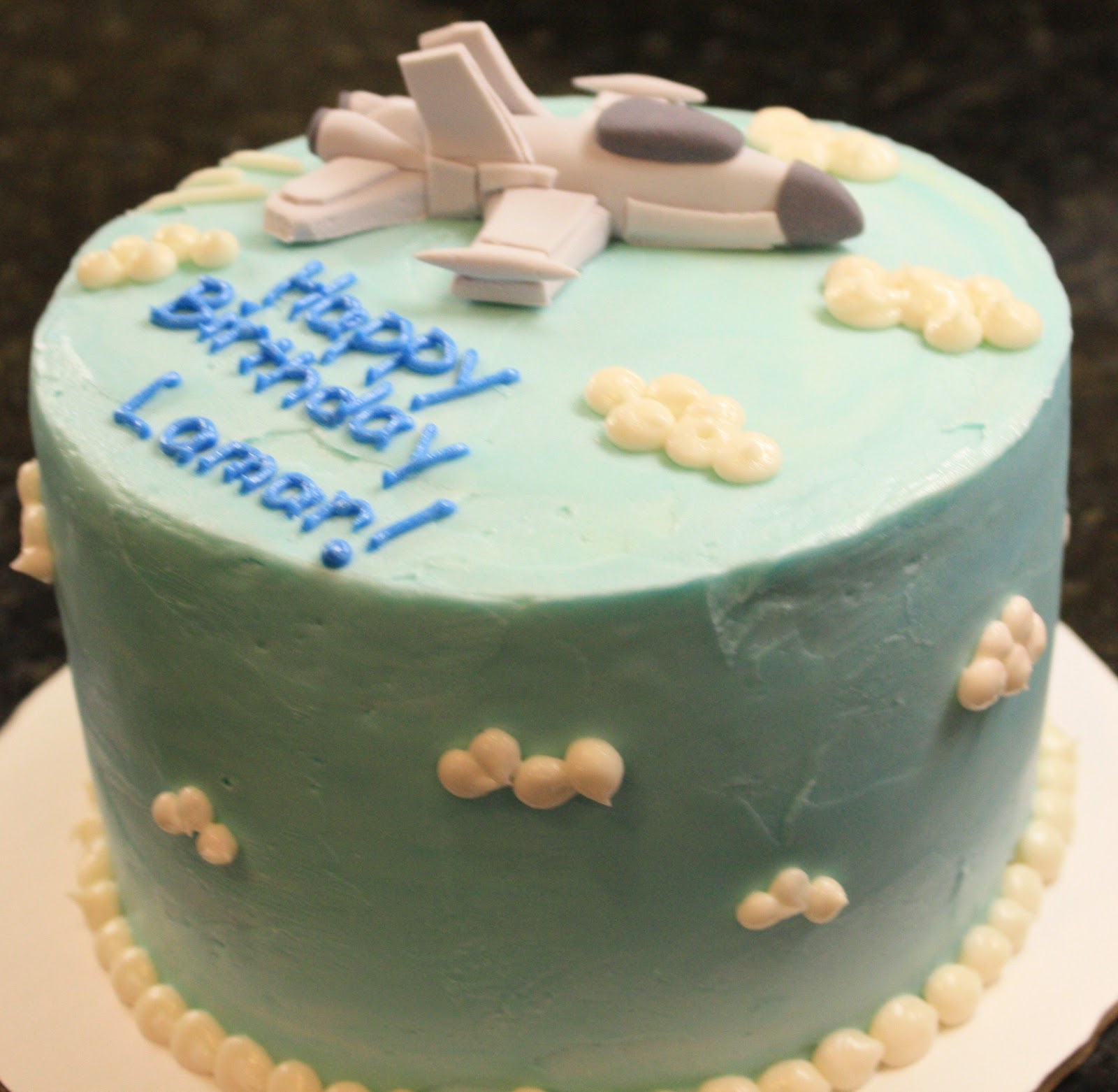 Becca's Blue Bakery: Jet Cake