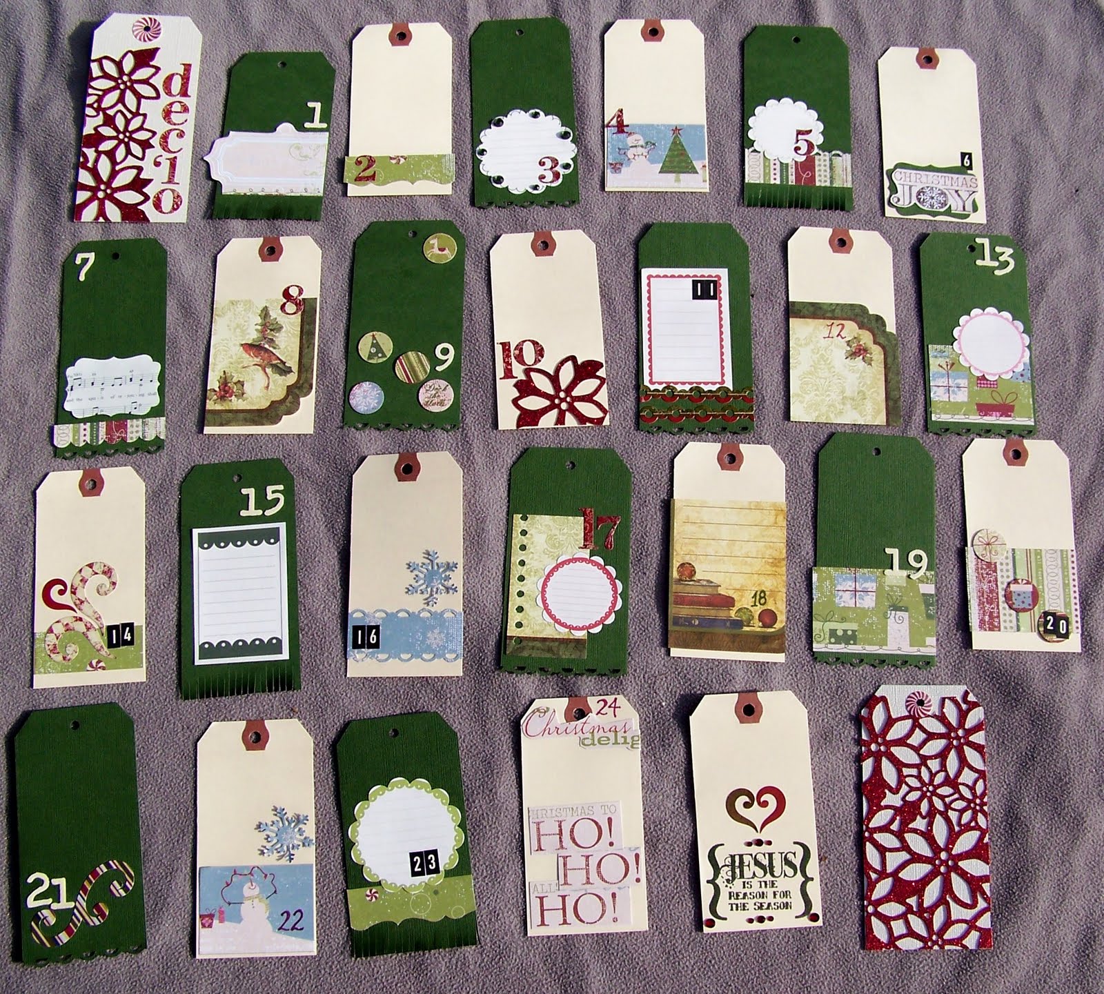 My Creative Life: December Daily Tag Album & Memory Box