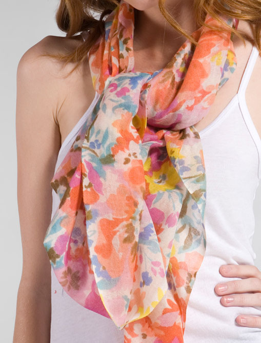 how do i love thee: spring scarf style
