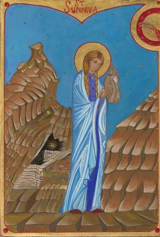 Bjørn O.Hansen: Hl. Sunniva av Selja - vår norske helgen