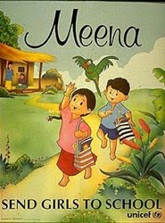 Digital Media Design Project: MEENA (Cartoon Character)