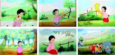 Digital Media Design Project: MEENA (Cartoon Character)