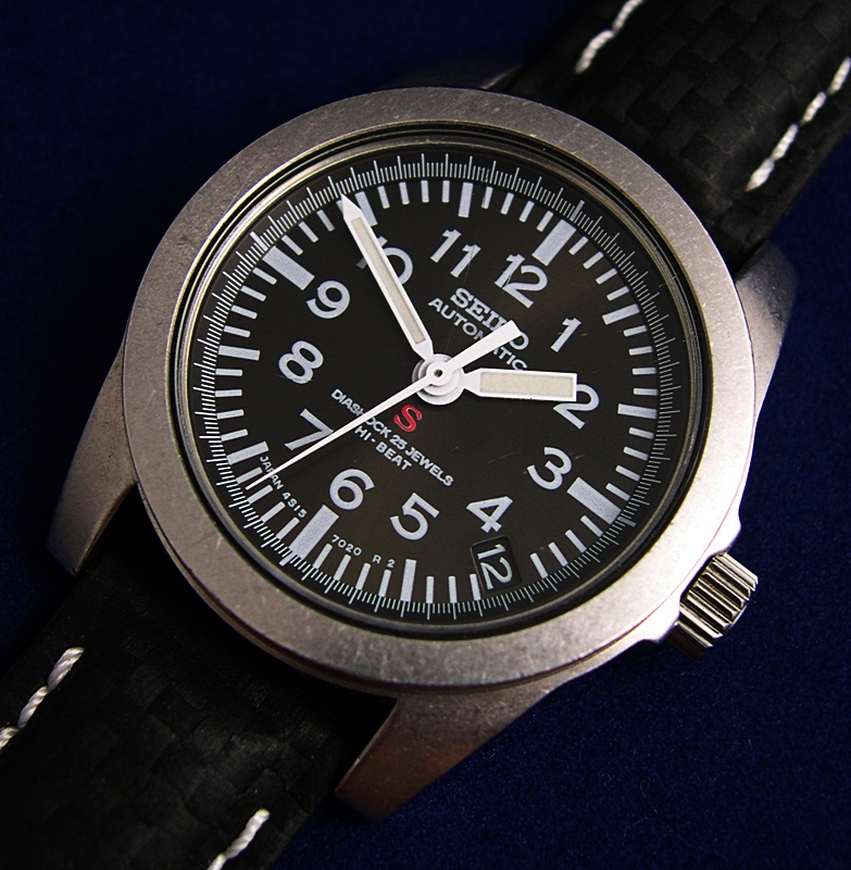 K-Watch: [SOLD] Seiko SUS Military 4S15 (Black dial)