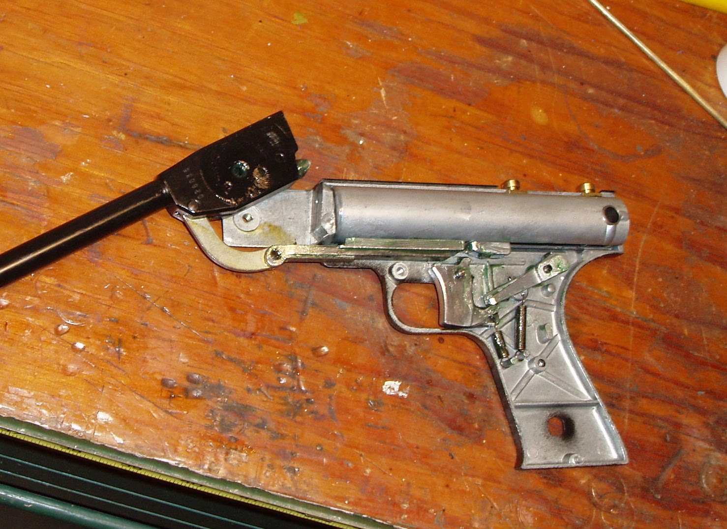 Another Airgun Blog: Gun Toys RO71 Air Pistol Overhaul