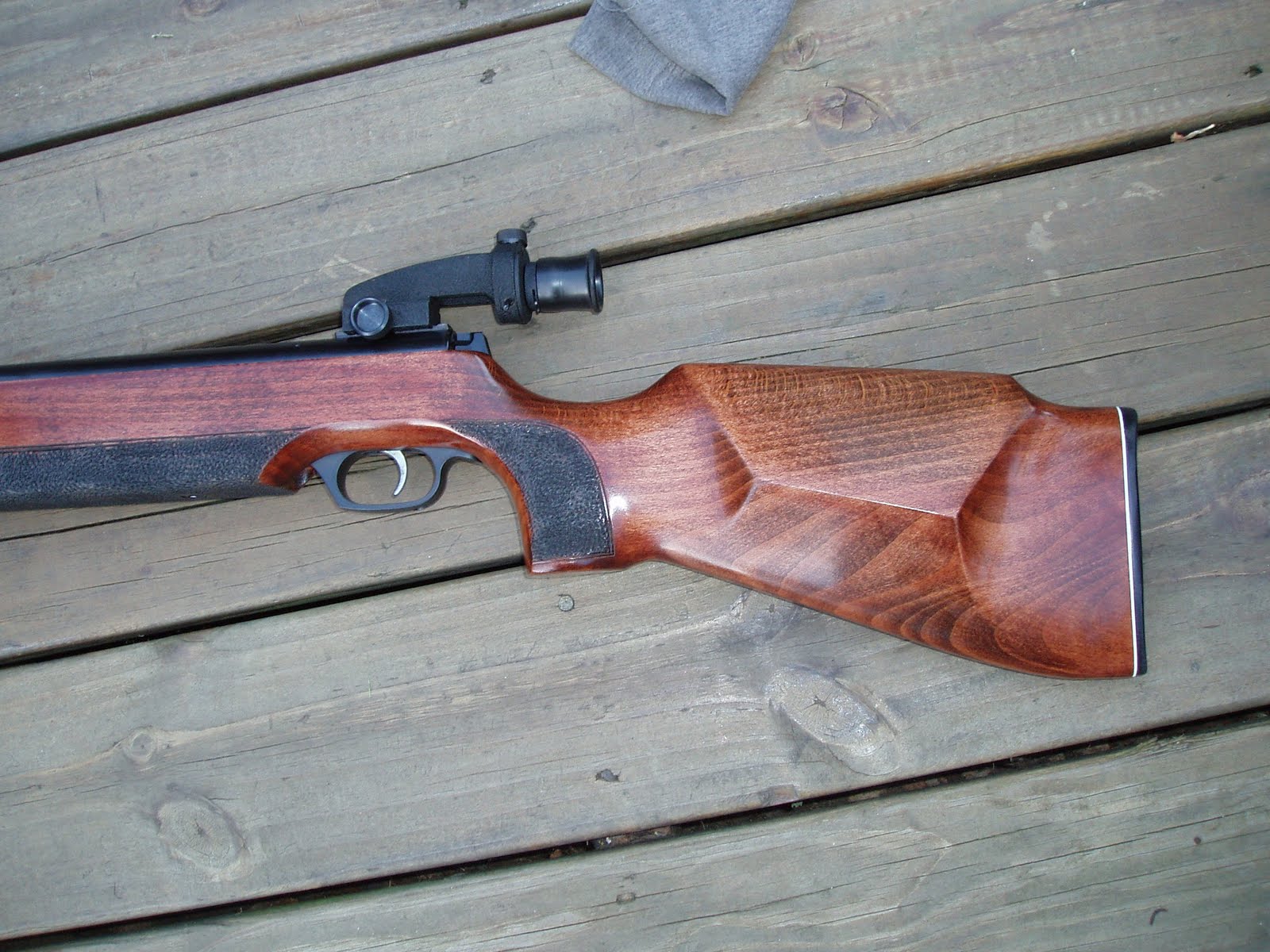 Another Airgun Blog: Haenel 303-Super Finished Stock