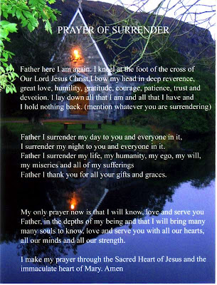 Weeping Madonna of Rockingham: Surrender Prayer