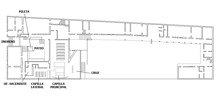 Architecture + Landscape: Capilla de las Capuchinas Sacramentarias, 1952-55