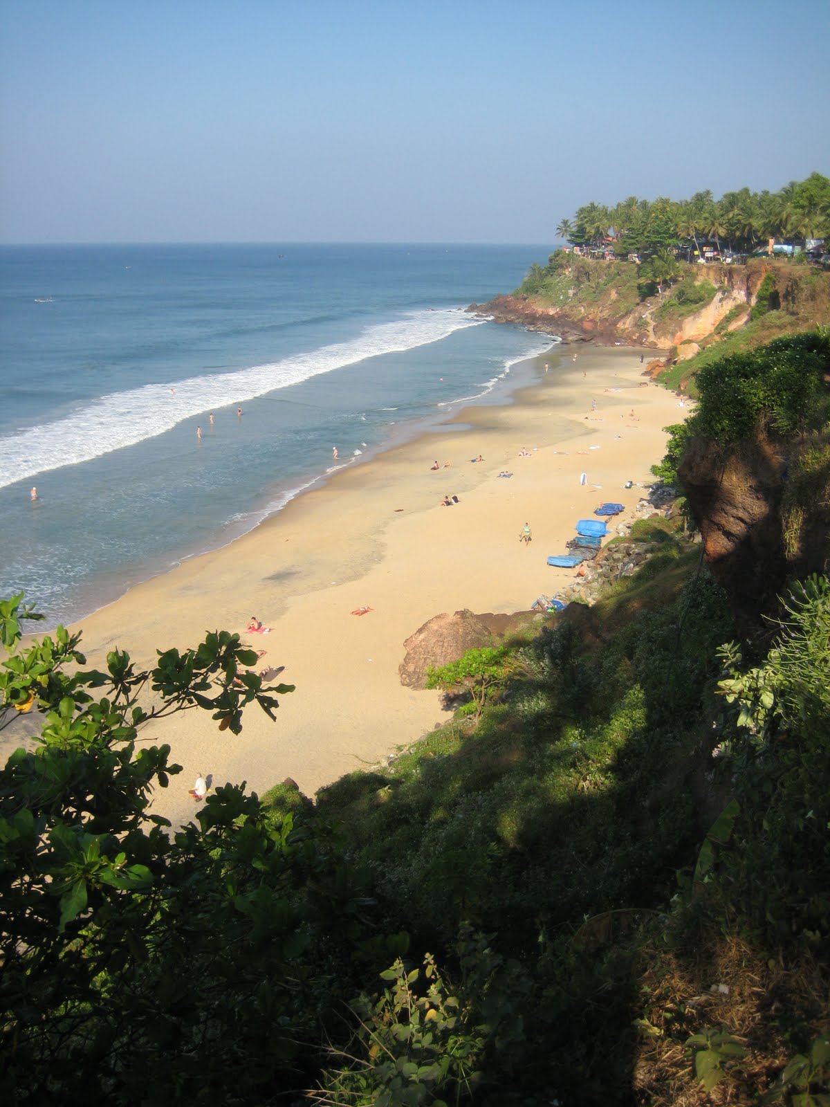 Dan and Ana in India: Varkala Beach