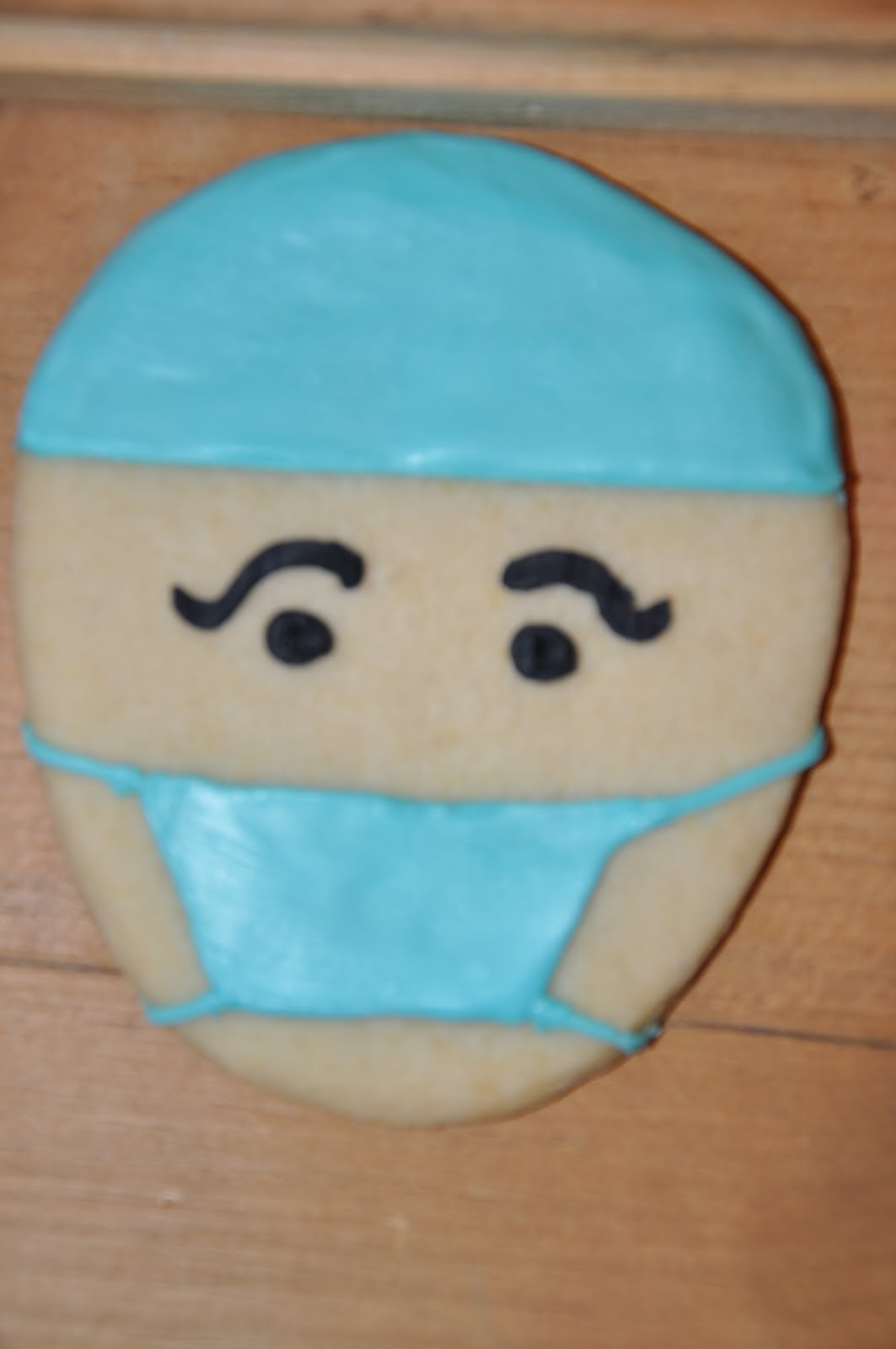 CUTE COOKIE CREATIONS ! ! !: Thank you cookies for Surgeon Dr. Rozanski ...