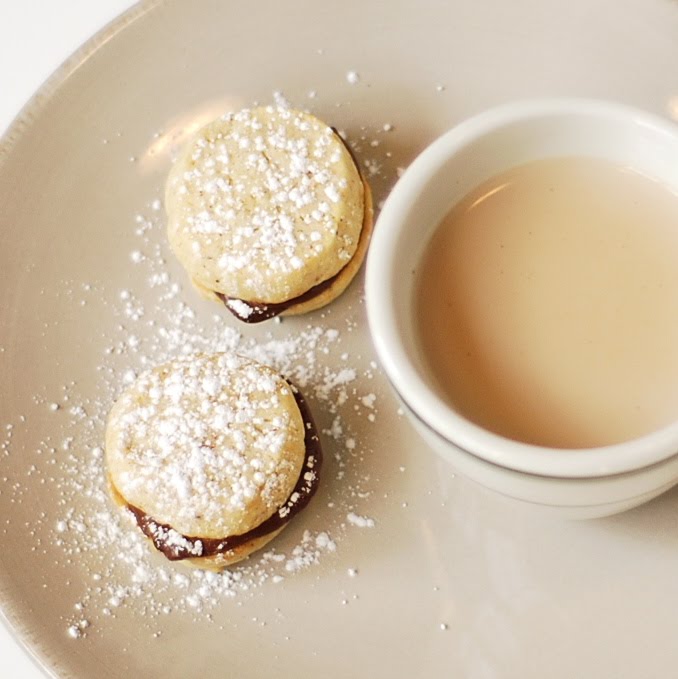 marzipan: Hazelnut Sandwich Cookies