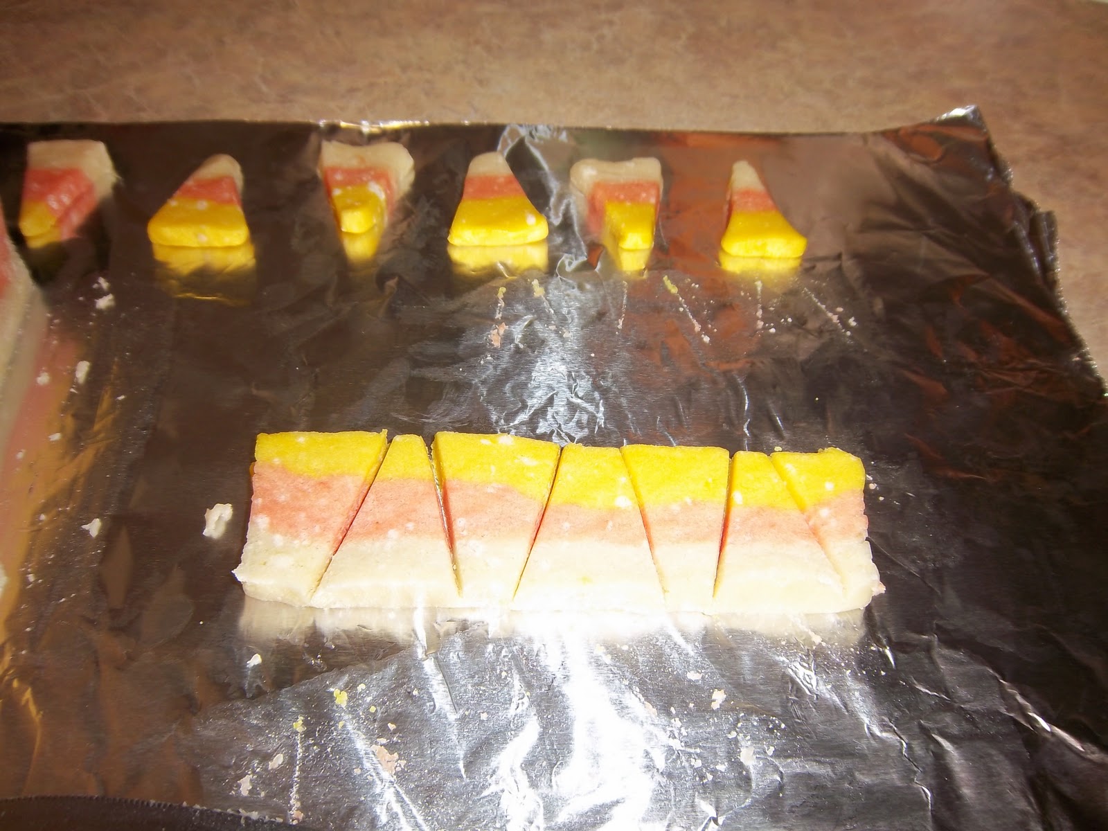 Kat Cooks the Books: Candy Witch Candy Corn Cookies